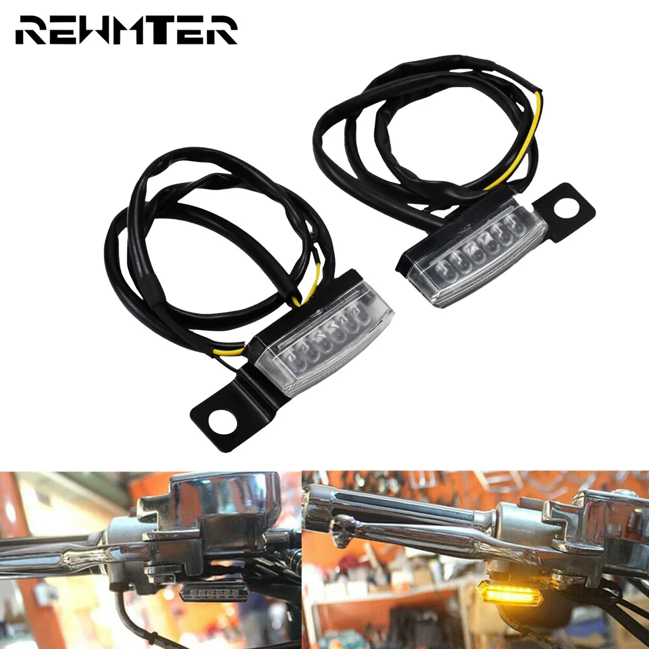 Motorcycle-LED-Mini-Turn-Signal-Light-Front-Rear-Indicator-Blinker-Lamp ...