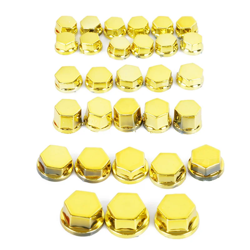 30 Pcs/set Motorcycle Screw Nut Bolt Stopper Decoration 5 Sizes ...