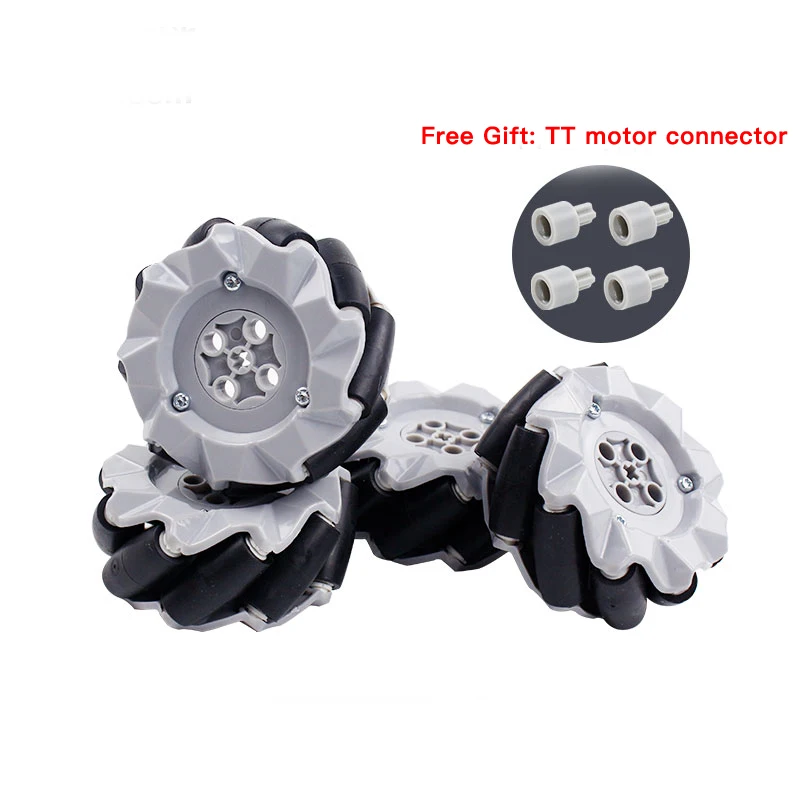 80mm Omni Directional Wheels Mecanum Wheels (2 Pair) – 80mm Omni ...