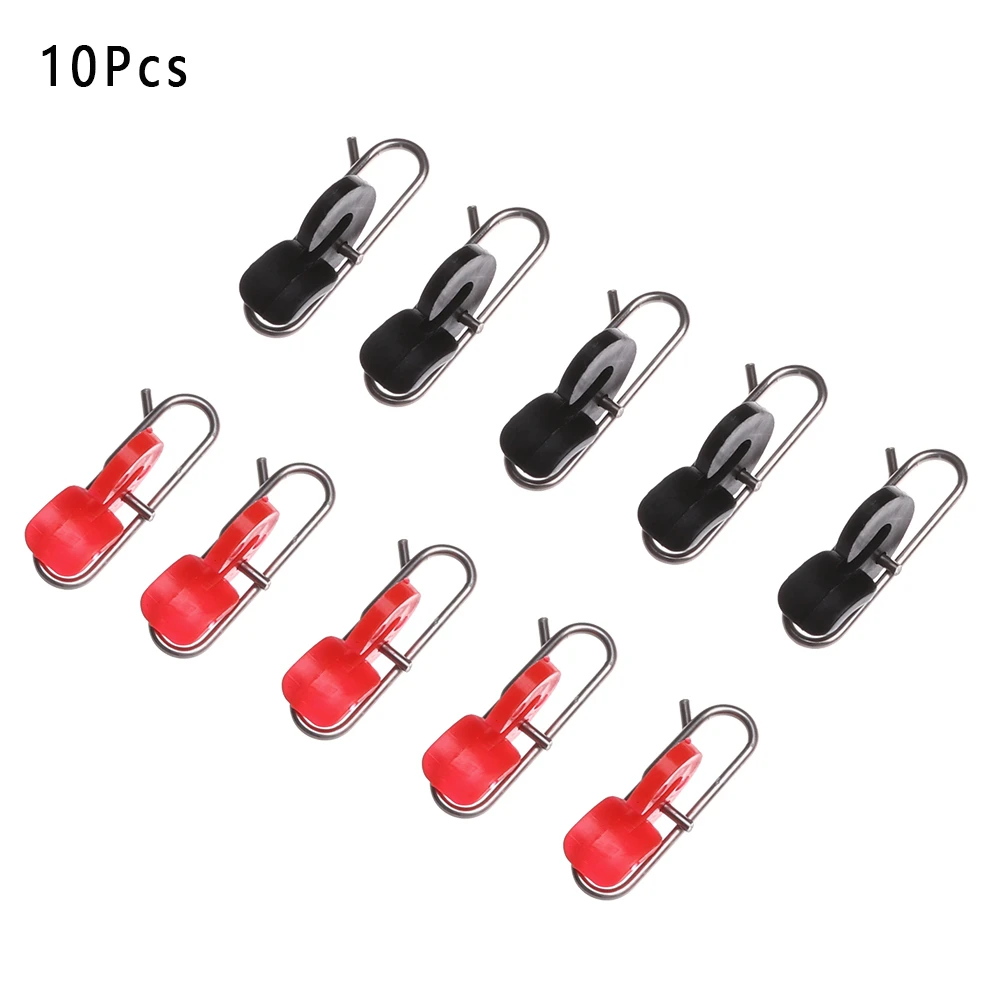 10Pcs-Red-Black-Fishing-Board-Release-Clip-Impact-Bait-Clip-16x10x7mm ...