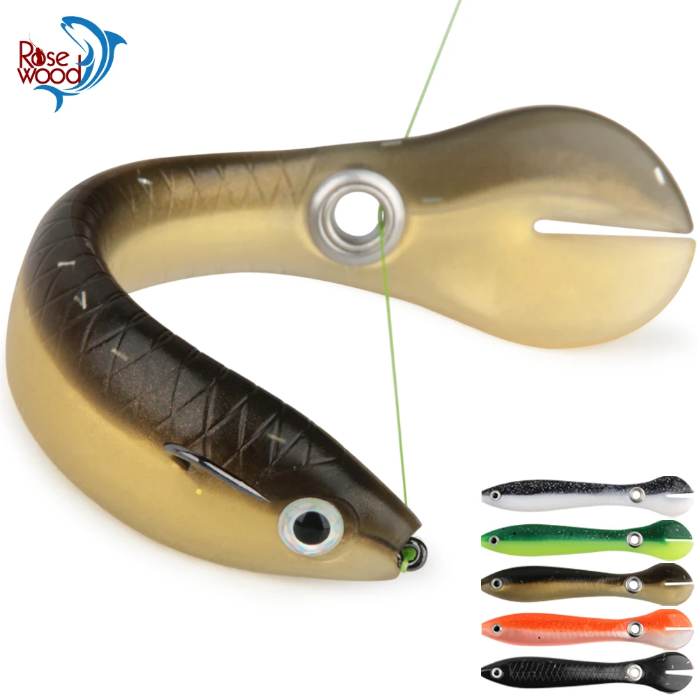 Rosewood Dying Prey Realistic Moving Fishing Lure Bait With Slip ...