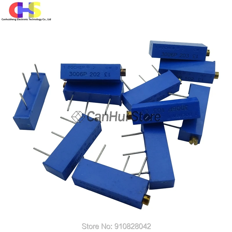 3006P-1K-2K-5K-10K-20K-50K-100K-200K-500K-1M-100R-200R-500R-Trimmer ...