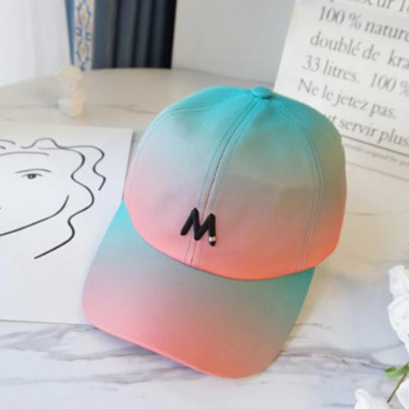 Gorras de béisbol de Color degradado para hombre y mujer, Snapback ...