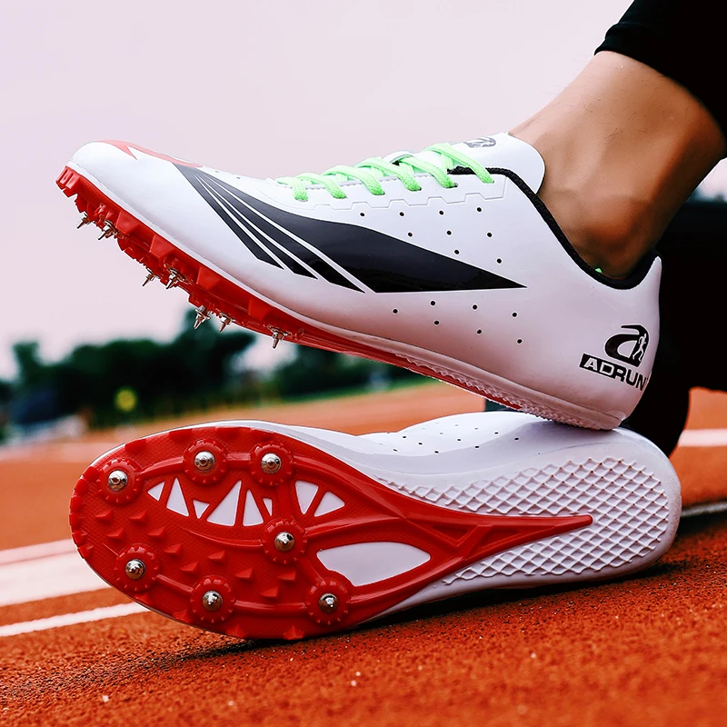 Mangobox Men Running Sprints Shoes Professional Track Field Shoes ...