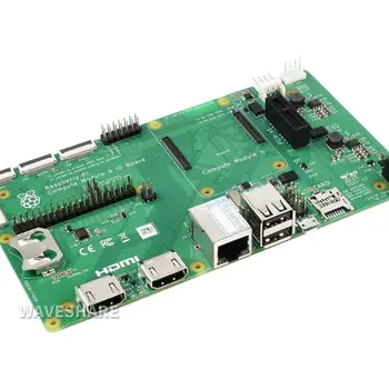 Raspberry Pi Compute Module 4 IO Board, BCM2711, a Development Platform ...