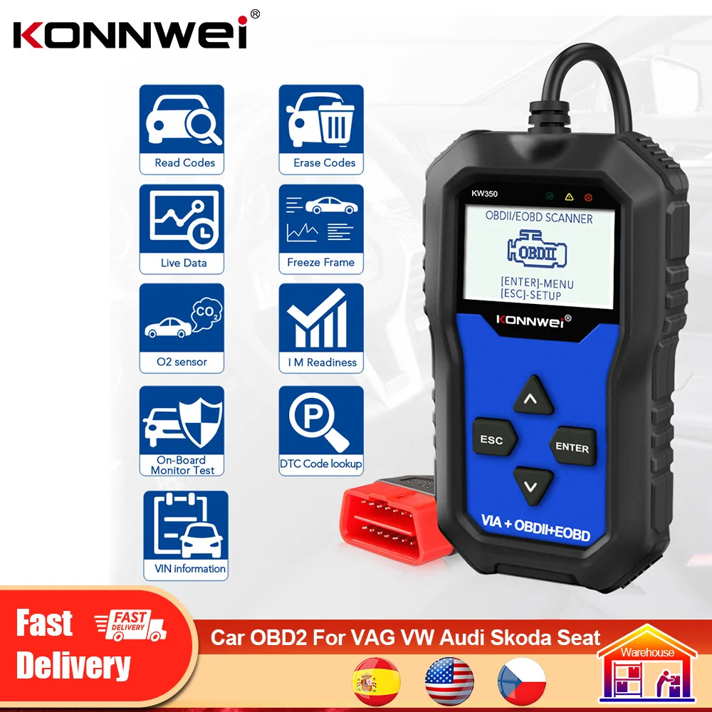 Vw obd2 reader - hardwaretide