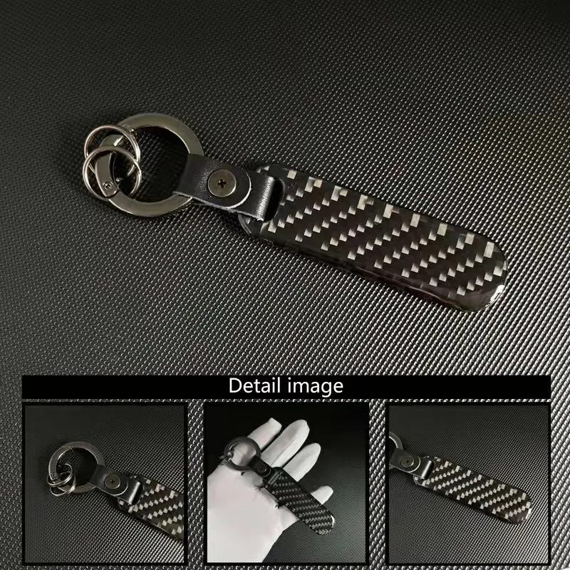 Ford Flex Real Black Carbon Fiber Gunmetal Black Metal Teardrop Key ...
