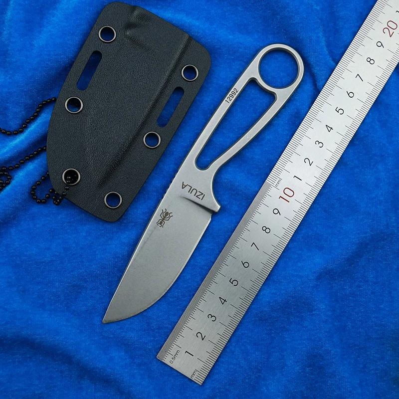 LEMIFSHE OEM Ant IZULA Rowen 12992 Fixed Knife D2 Blade KYDEX Camping ...