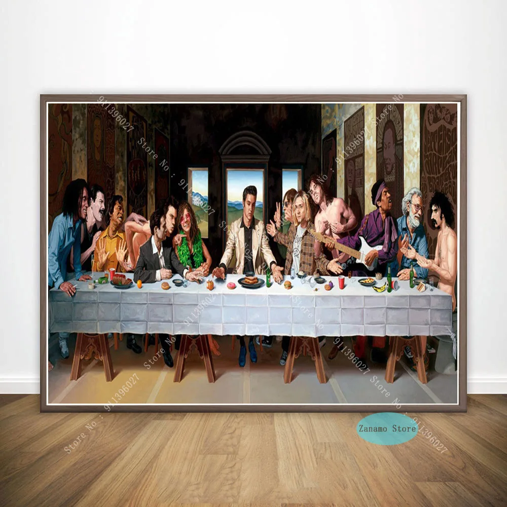 Last Supper Parody Posters