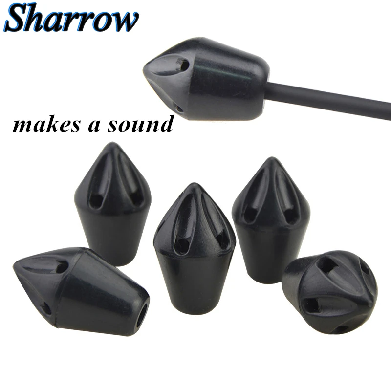 6-12pcs-8-mm-Archery-Safe-Plastic-Arrowheads-Whistle-Arrowhead-Target ...