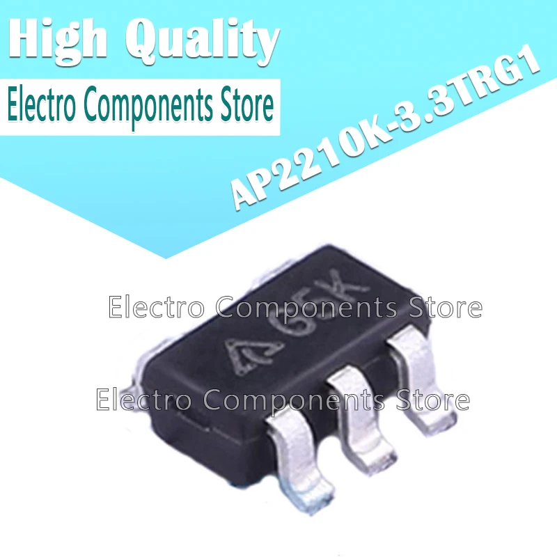 10pcs/lot Ap2210k-3.3trg1 (marking G5k) G5k Sot-23 Ldo Regulator - Integrated Circuits - AliExpress