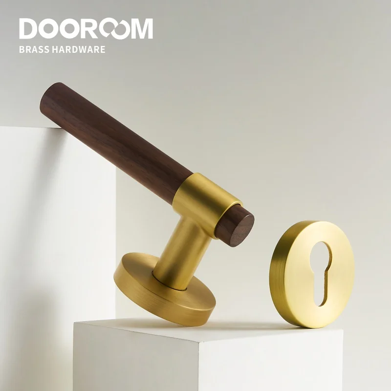 Brushed Brass Door Knobs