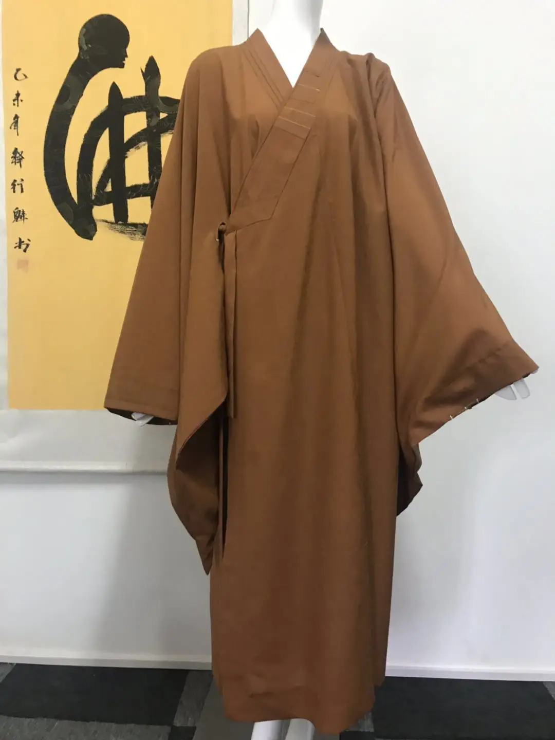 Fantasia feminina de faca chinesa hanfu, roupa monge para cosplay de ...