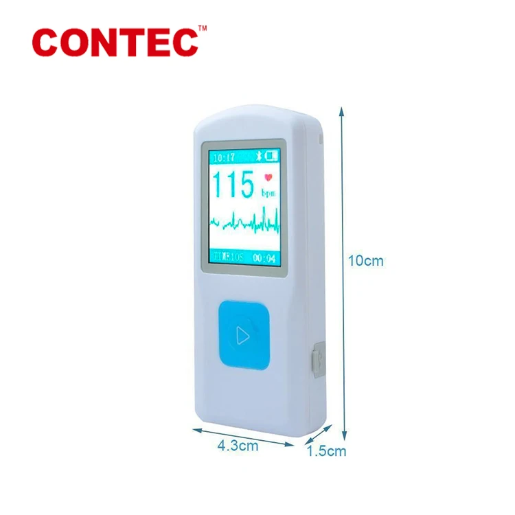 RTS CONTEC PM10 pocket ecg machine electromyography equipment EKG ...