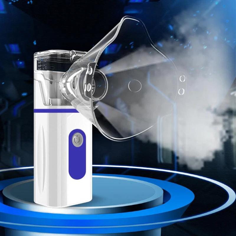 Home Inhaler Nebulizer Low Decibel Ultrasound Atomizer Handheld Adult ...
