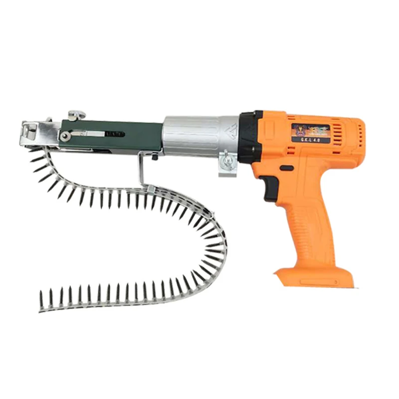 36v Handheld Portable Nail Gun Chain With Screw Nail Gun Bursts To Grab ...