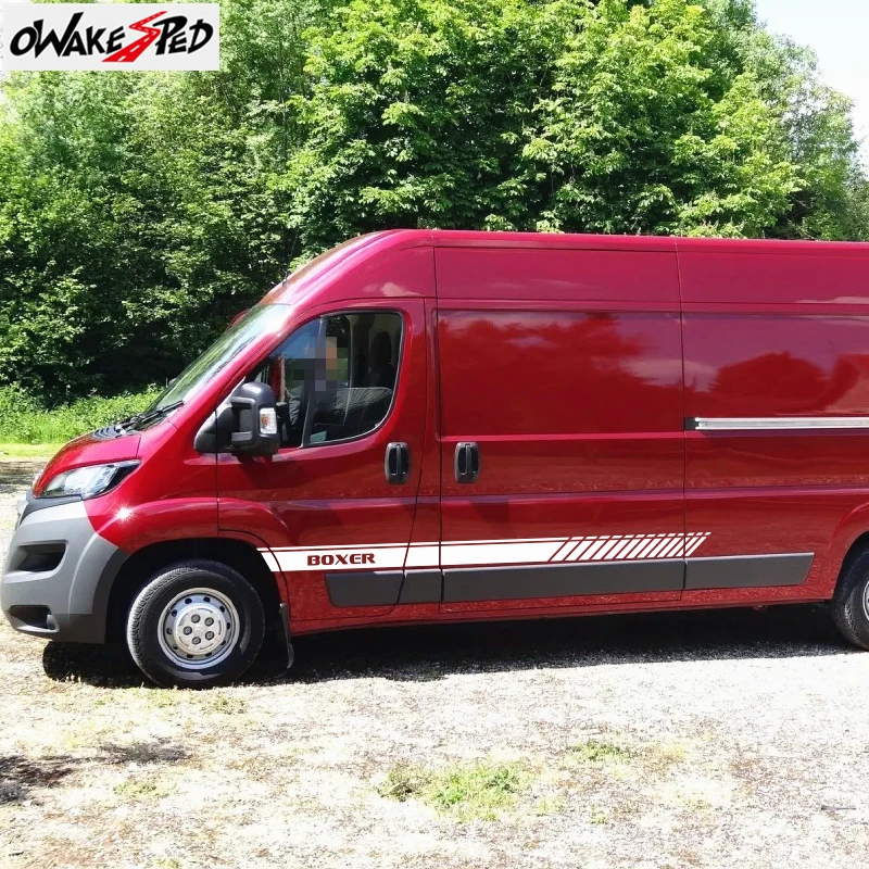 1set-Sport-Styling-Car-Door-Side-Skirt-Decor-Sticker-For-Peugeot-Boxer ...