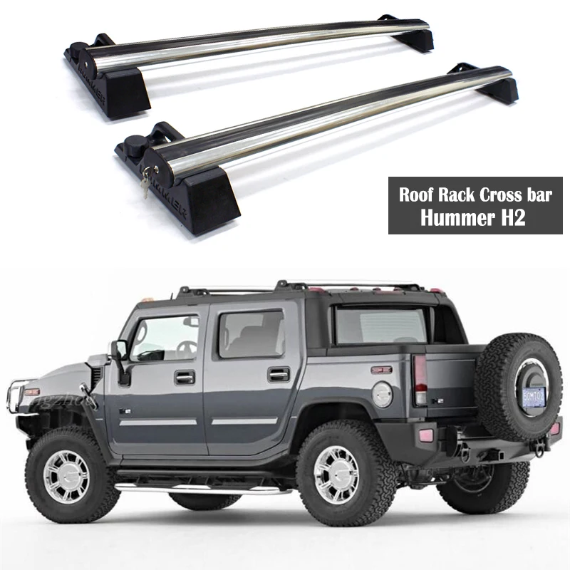 Aluminum-Alloy-Roof-Rack-For-Hummer-H2-2003-2021-Rails-Bar-Luggage ...
