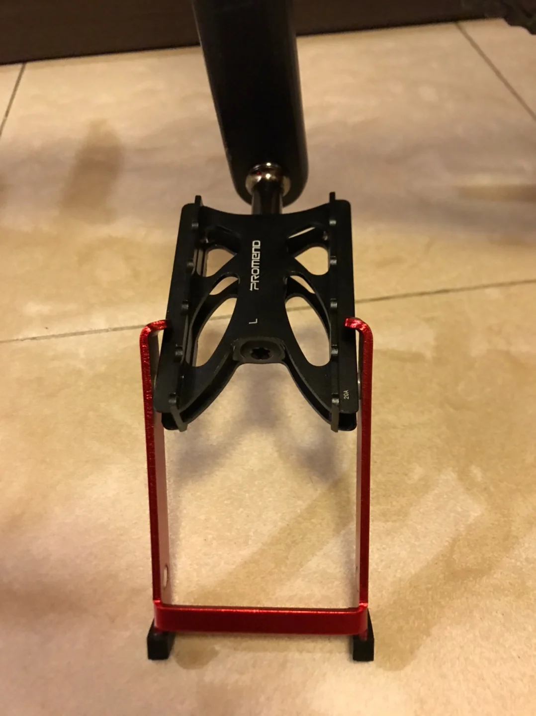 Promend Bike Pedal Support Kickstand Fold bike MTB Pedal Aluminum Metal ...