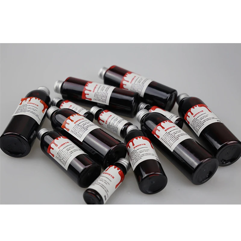 Blood Halloween Fake Blood Gel Wounds Scars Bruises Tube fancy dress ...