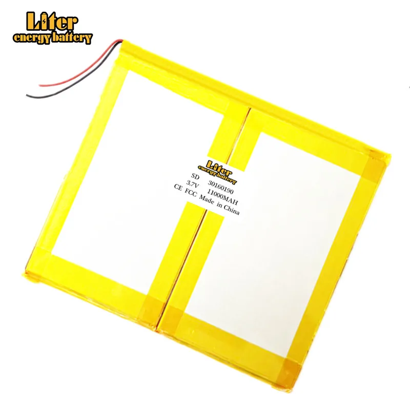 3.7v 11000mah 30160190 Liter Energy Battery Hi12 Cwi520 Dual System ...