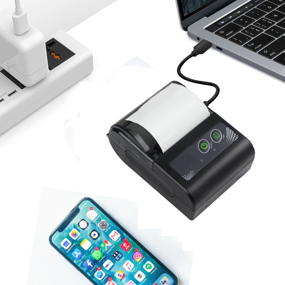 Toutes nos imprimantes,Mini Portable Thermal Printer Wireless Receipt ...