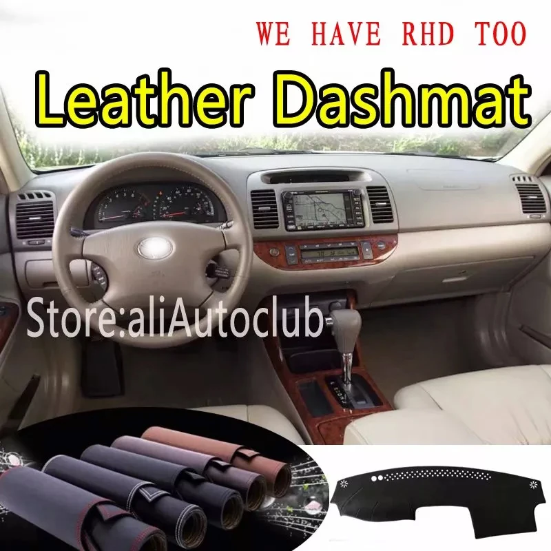 For Toyota Camry Xv30 2002-2006 Leather Dashmat Dashboard Cover Pad ...
