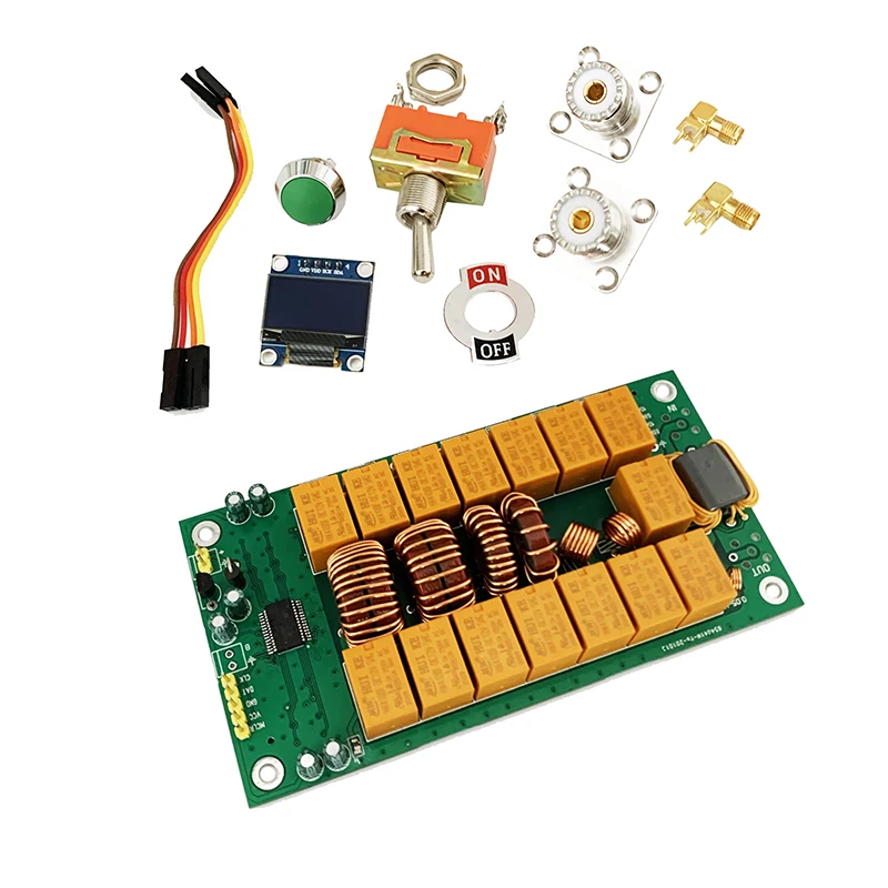 ATU 100 DIY Kits 1.8 50MHz ATU 100mini Automatic Antenna Tuner by N7DDC ...