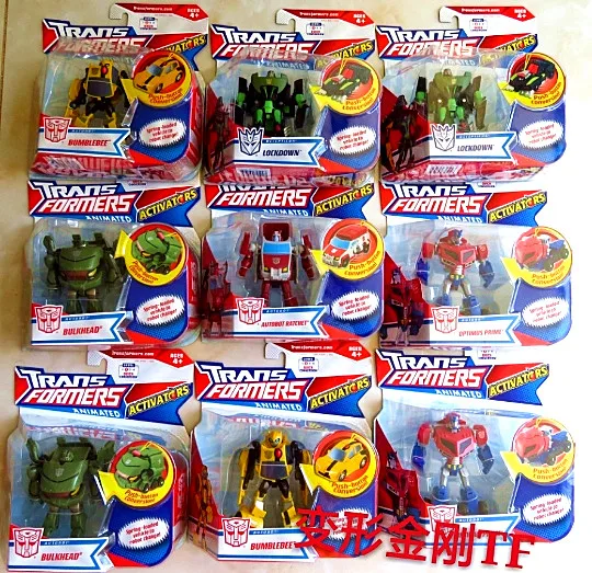 Hasbro Transformers Action Figure 08 Animated Spring-level Optimus ...