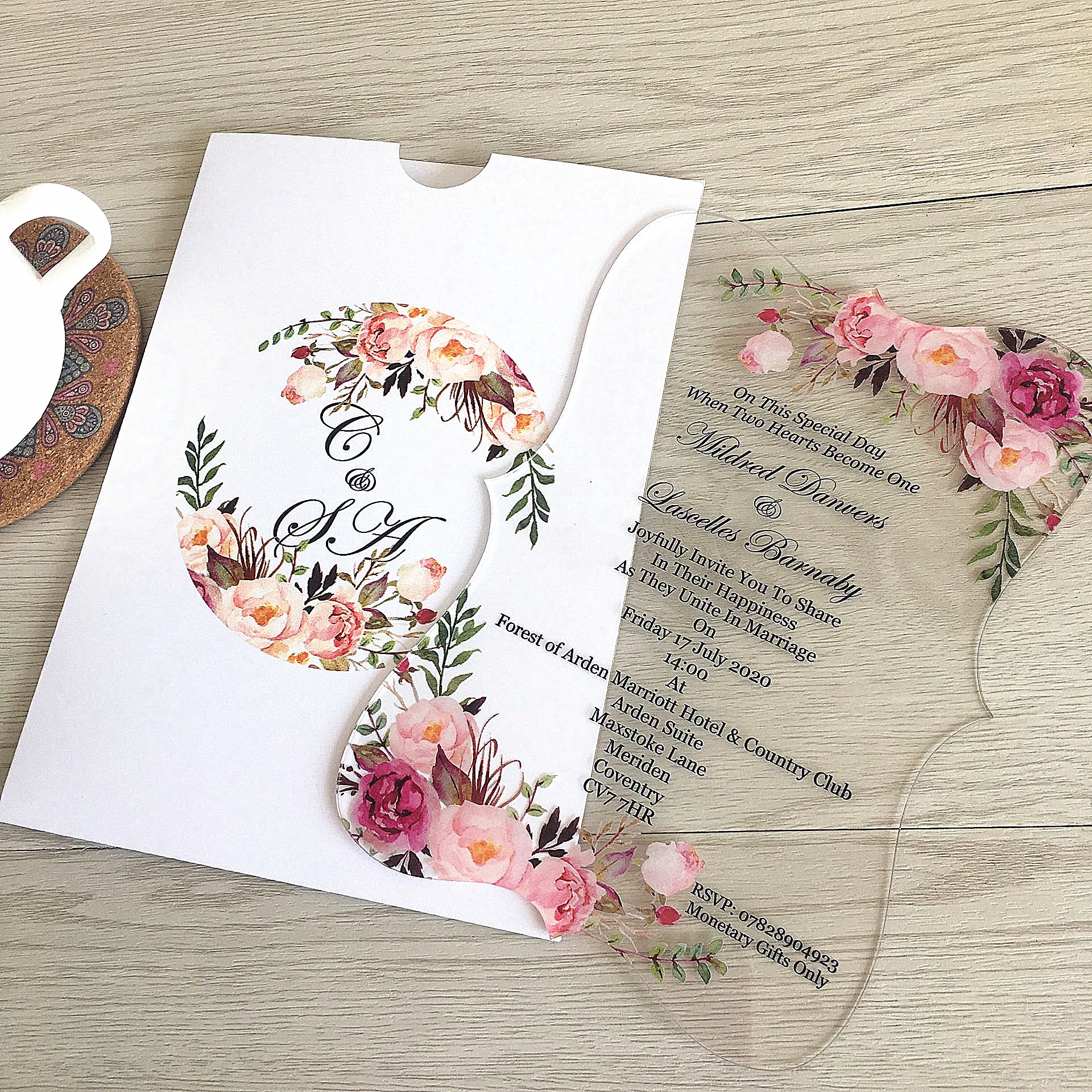 Contoh Invitation Card Wedding Party