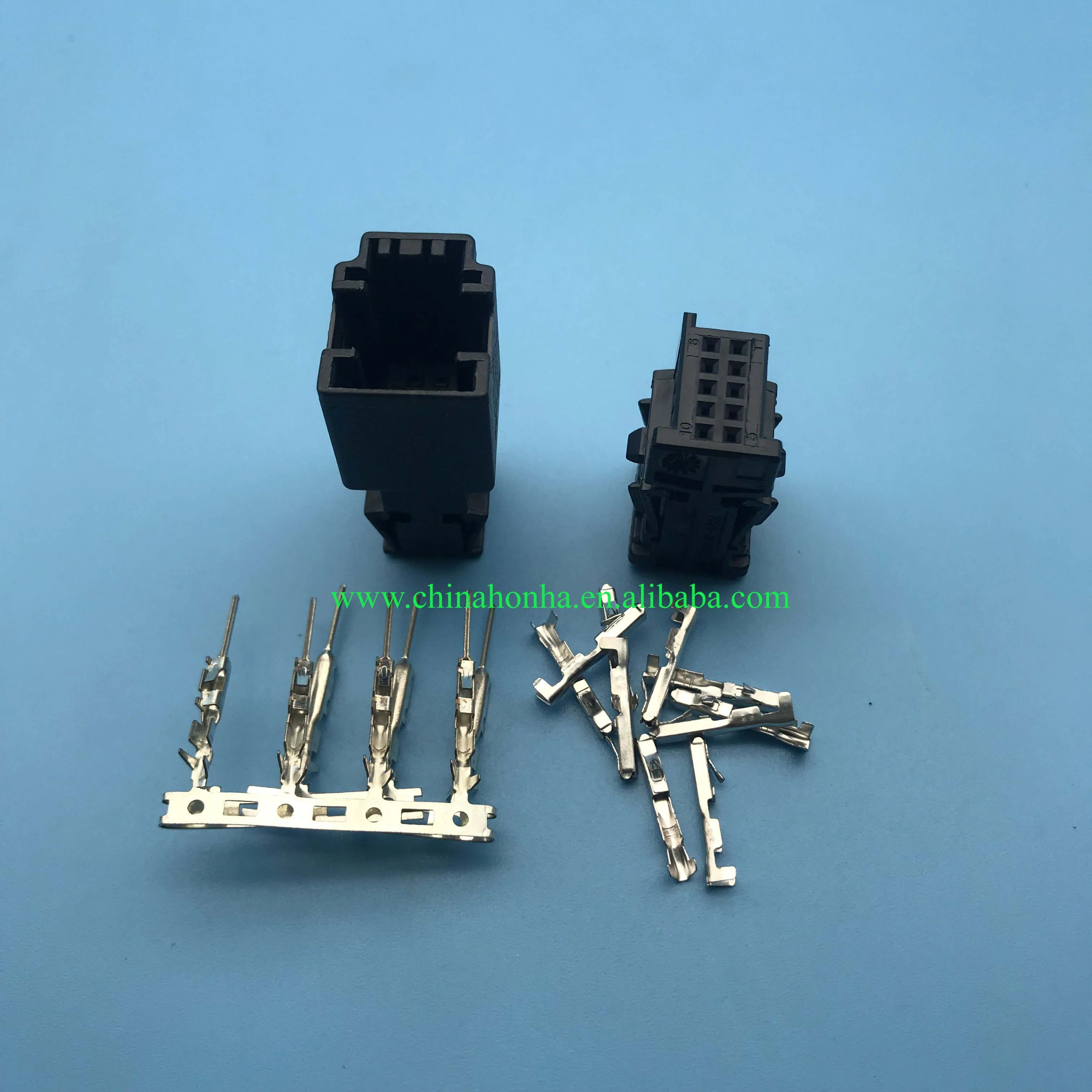 10 pin female and male automotive wire harness connector 1355789 1 1 ...