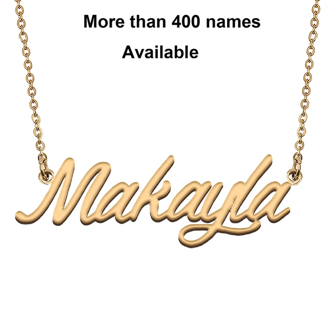 Makayla In Letters