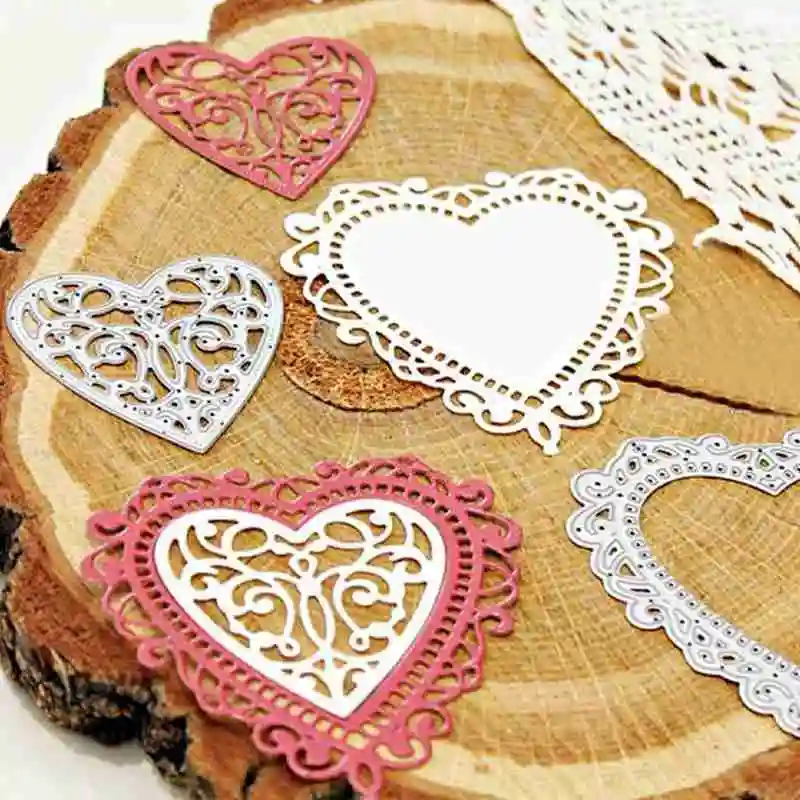 Large-Heart-Metal-Cutting-Die-For-Scrapbooking-Greeting-Card-Making ...