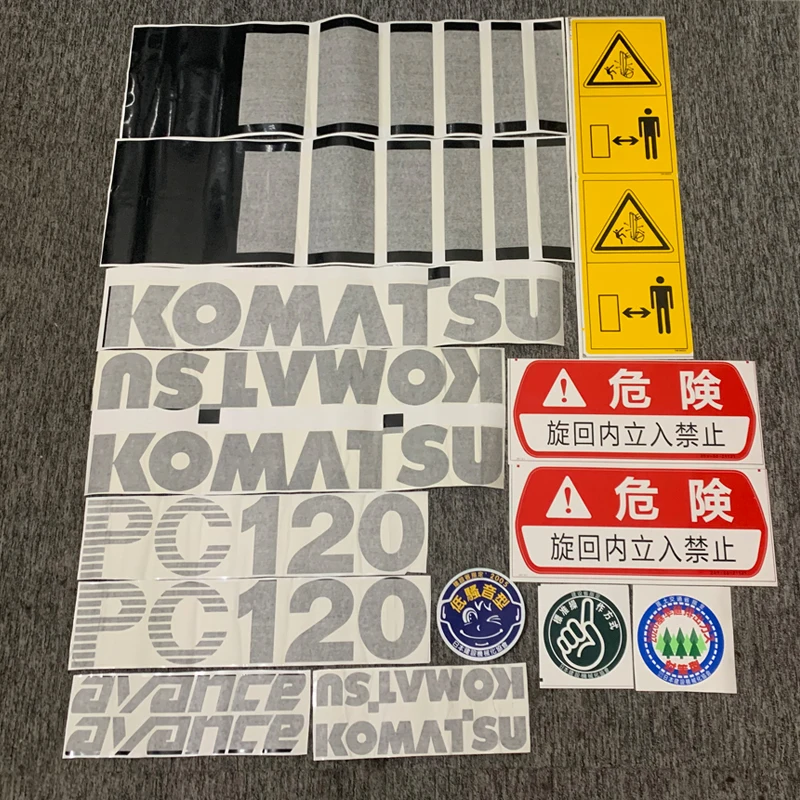 For-Komatsu-Stickers-Whole-Machine-Body-Sticker-PC60-6-PC70-6-PC90-6 ...