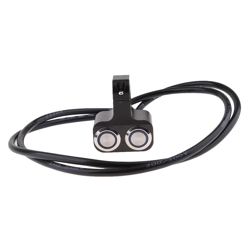 Motorcycle Switches 7/8" 22mm Handlebar Mount Switch Headlight Hazard ...