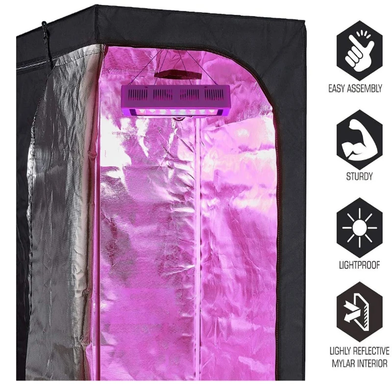Hydroponics Grow Box with Window - Growing in My Box