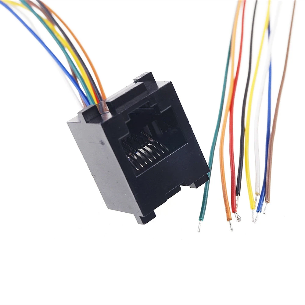 Rj45 8p8c Modular Connector | 8p8c Rj45 Connector Socket | Rj45 ...