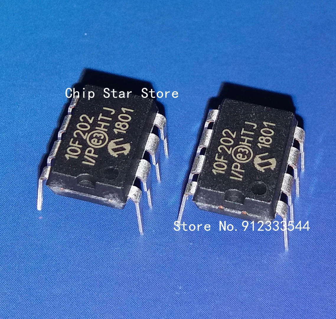 20PCS/Lot PIC10F202 I/P PIC10F202 DIP8 Microcontrollers MCU 100%New And Original|Integrated ...