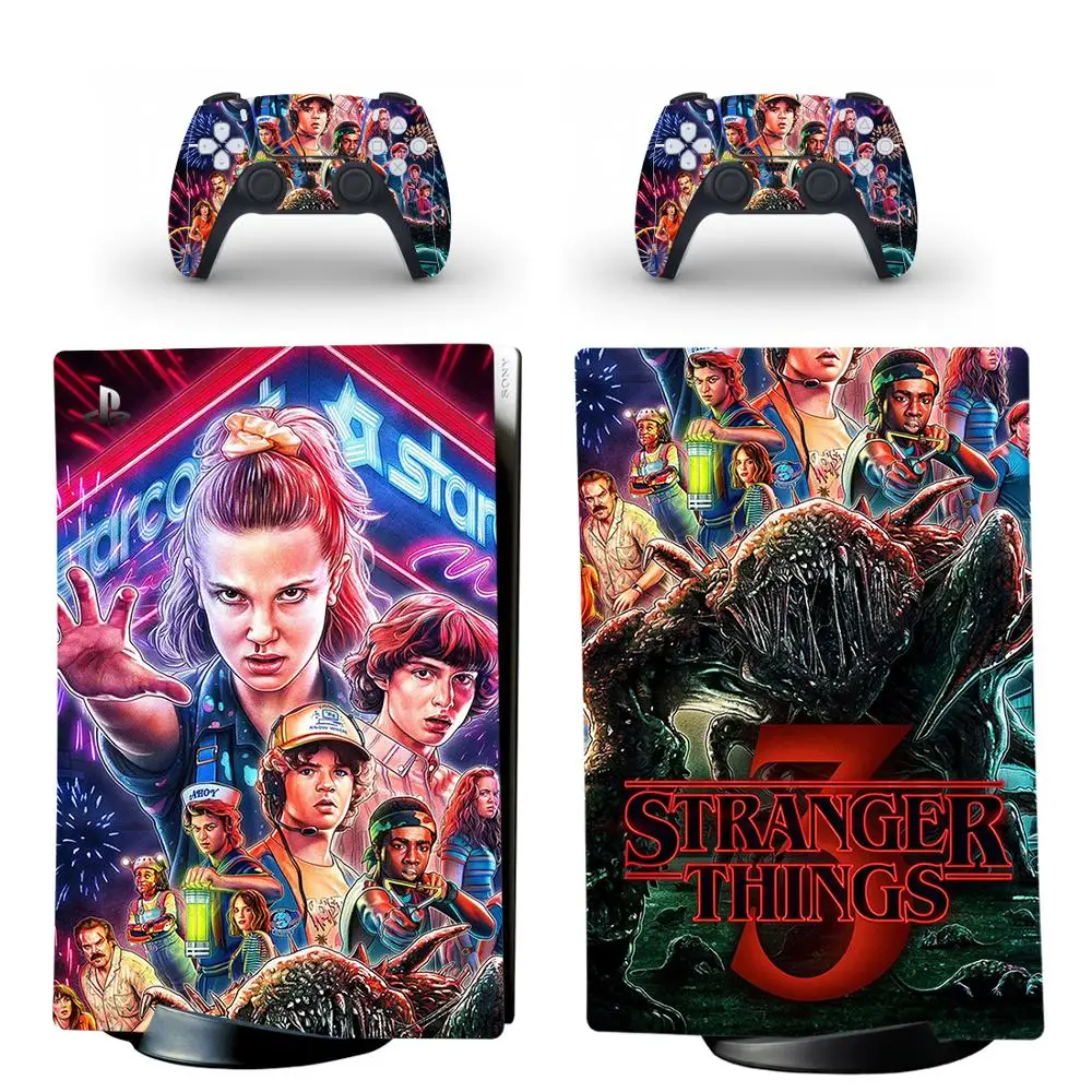 Stranger Things Ps5 Digital Edition Skin Sticker Decal Cover For ...