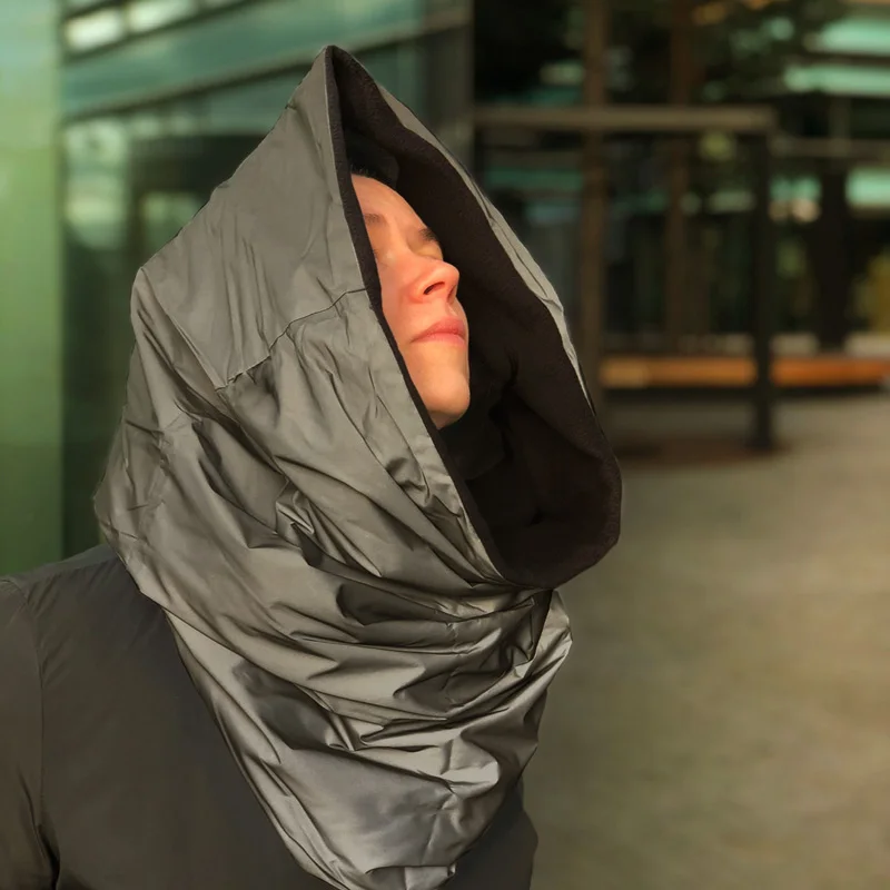 Infinity Scarf Men Hood