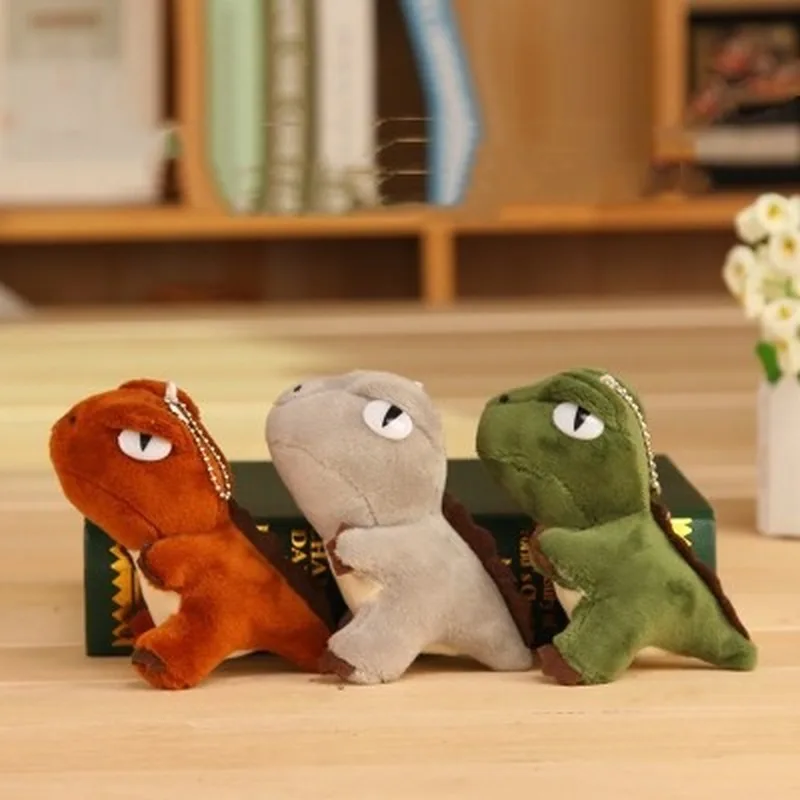 10pcs/lot Cute Dinosaur Plush Toys Tyrannosaurus Rex Doll Cartoon ...