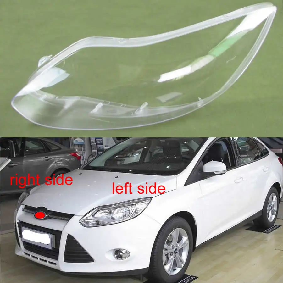 Cubierta de faros delanteros para Ford Focus, pantallas transparentes ...
