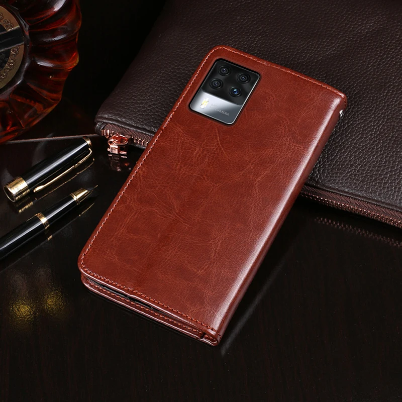 Cubot X50 케이스 6.67 "플립 지갑 비즈니스 가죽 Fundas 케이스 Cubot X50 커버 Capa 카드 홀더 ...