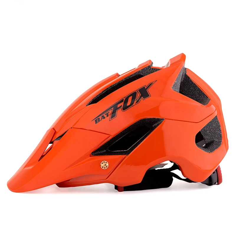 BATFOX Orange Bike Cycling Helmet MTB Helmet casco bicicleta hombre ...