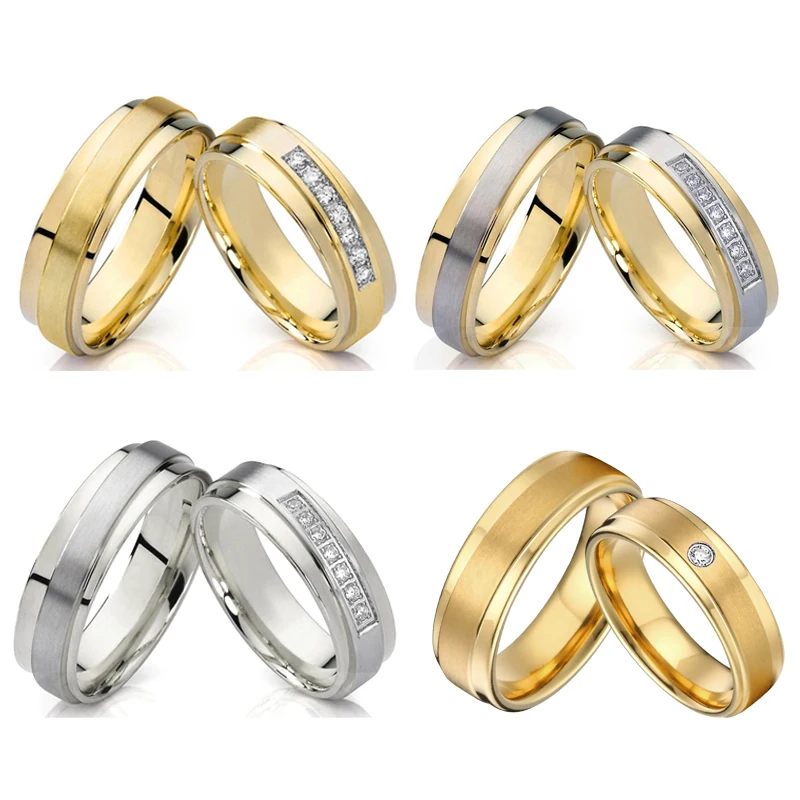 Stainless Steel Alliances Couples | Stainless Steel Couple Rings ...