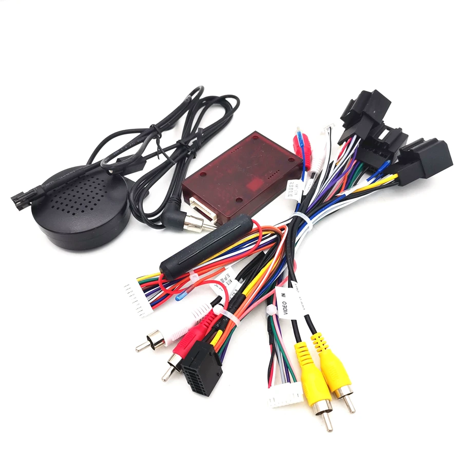 16Pin Android Car Radio Cable Harness Canbus For Chevy Silverado ...