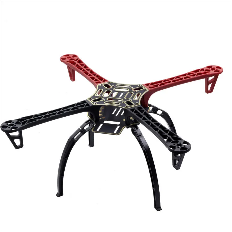 Combo 1 - Kit de Cadre de Drone F450 à 4 Axes de 450mm, Roue de Cadre ...