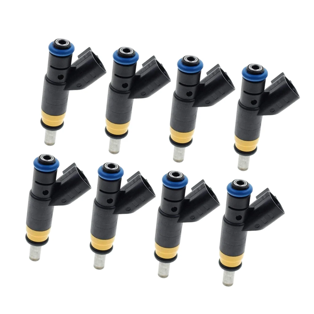 Inyectores de combustible de 8x4 agujeros para coche, piezas de ...