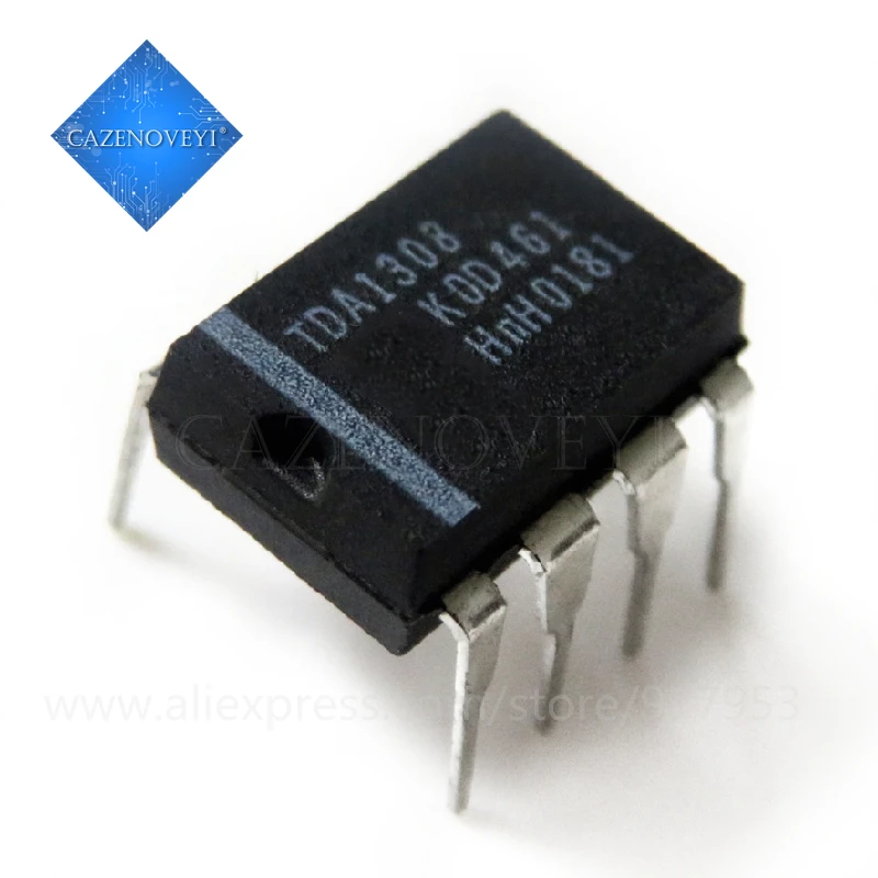 10pcs/lot TDA1308 TDA 1308 DIP 8 new original In Stock|Integrated ...