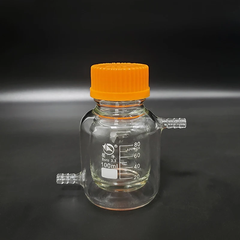 SHUNIU-Double-deck-cylindrical-single-necked-flat-bottom-flask-With ...